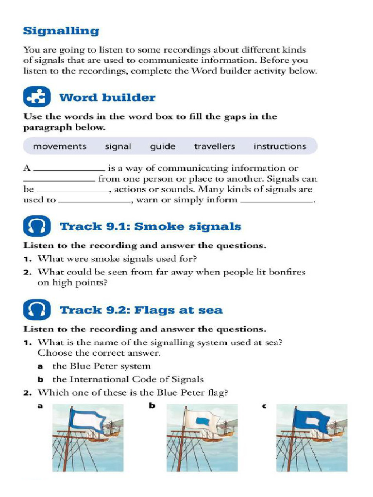 Signalling | PDF