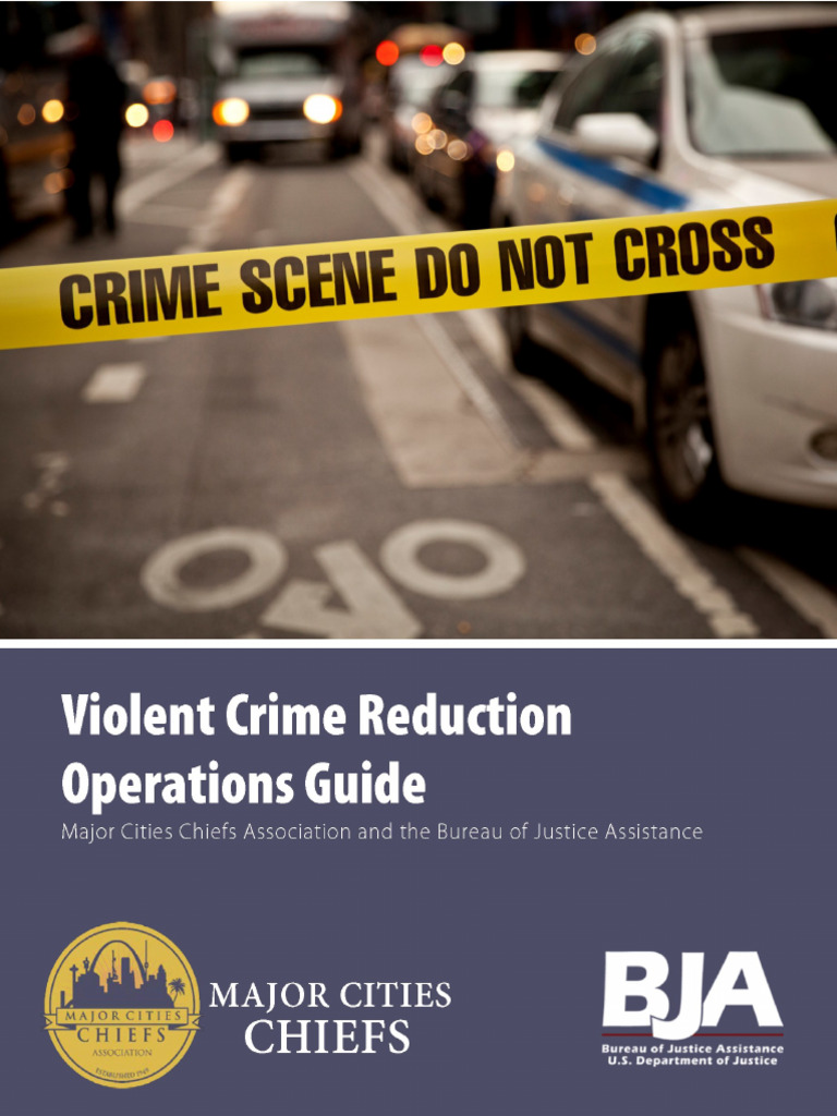 Violent Crime Reduction Operations Guide | PDF | Police | Violence