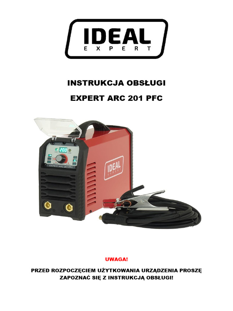 Instrukcja Ideal Expert ARC 201 PFC | PDF