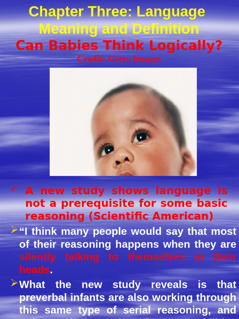 Logic Chapter - 3 | PDF | Definition | Linguistics