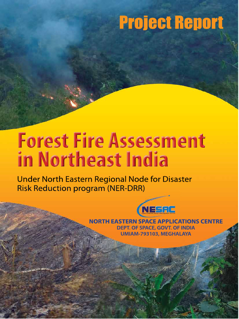 Forest Fire Assessment in NE India | PDF | Subtropics | Tropics