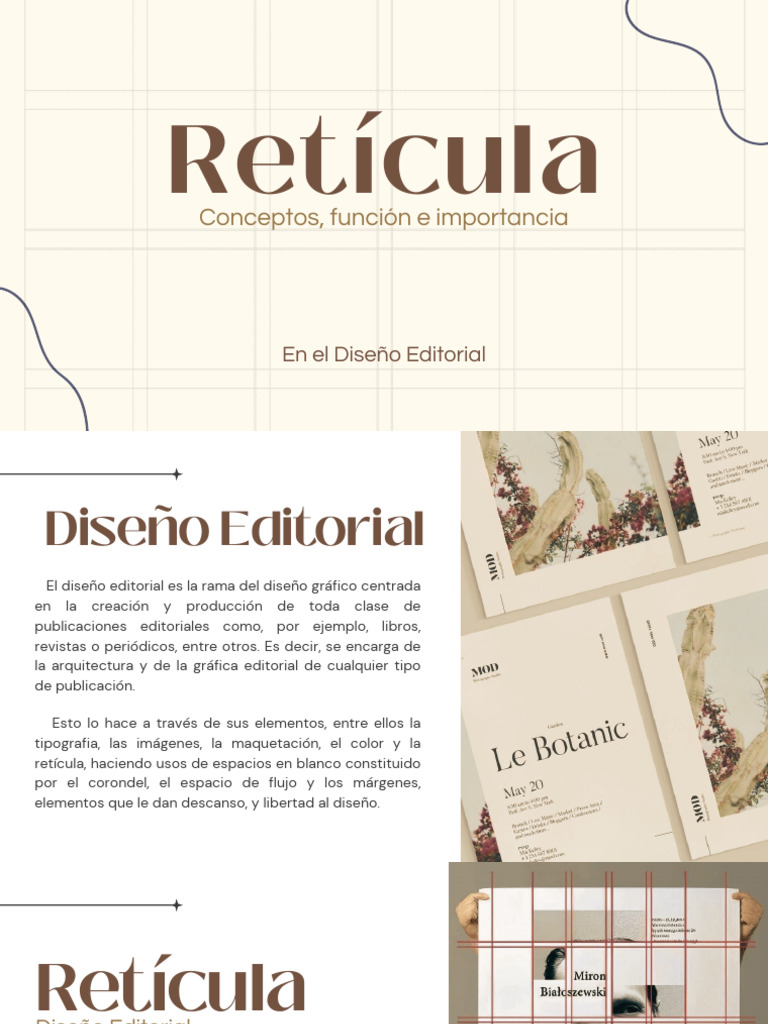 Importancia de la Retícula en Diseño Editorial | PDF | Publicación | Diseño