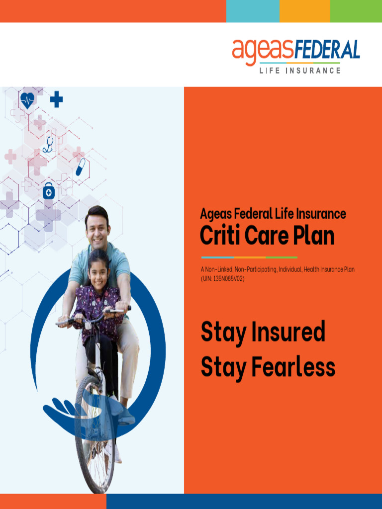 Ageas Federal Criti Care Health Plan | PDF | Myocardial Infarction ...