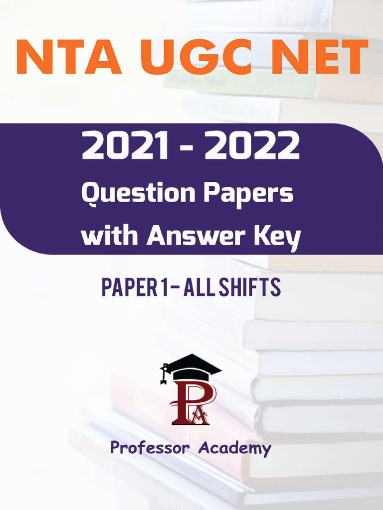 Nta Ugc Net 2021 22 Question Bank | PDF | Argument | Nonverbal Communication