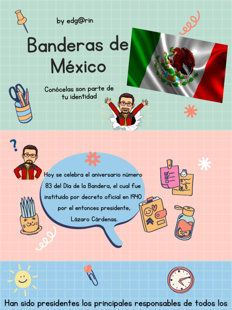 Historia de La Bandera de México | PDF | Bandera | México