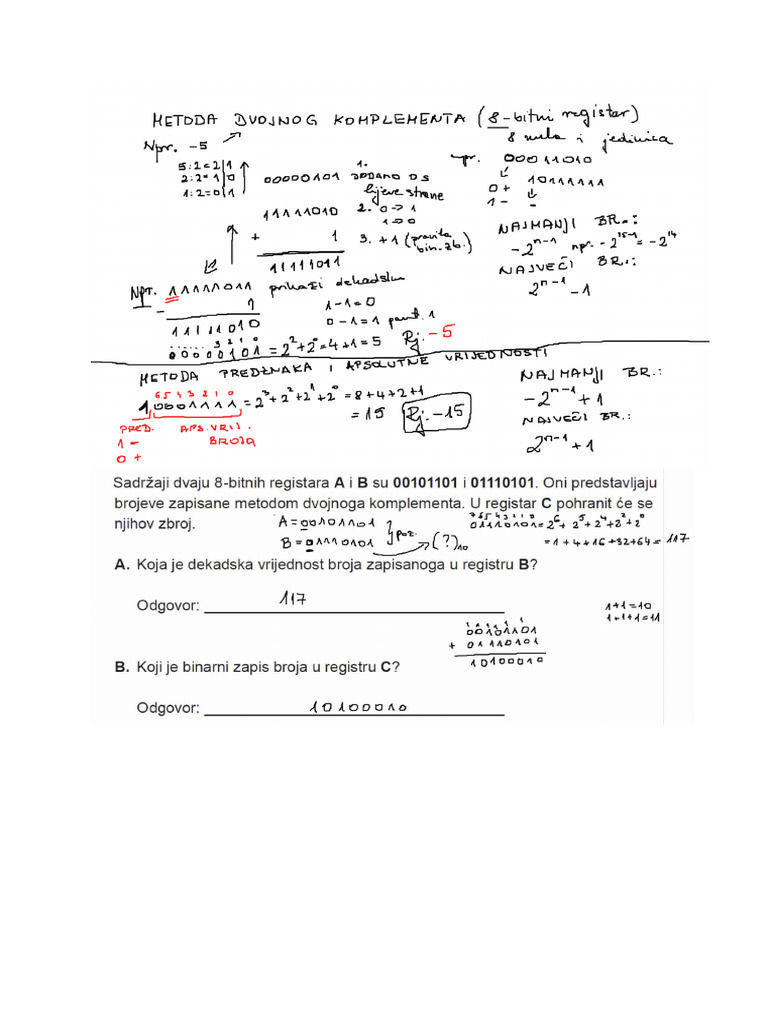 Metoda - Dvojnog Komplementa - Rjesenja | PDF