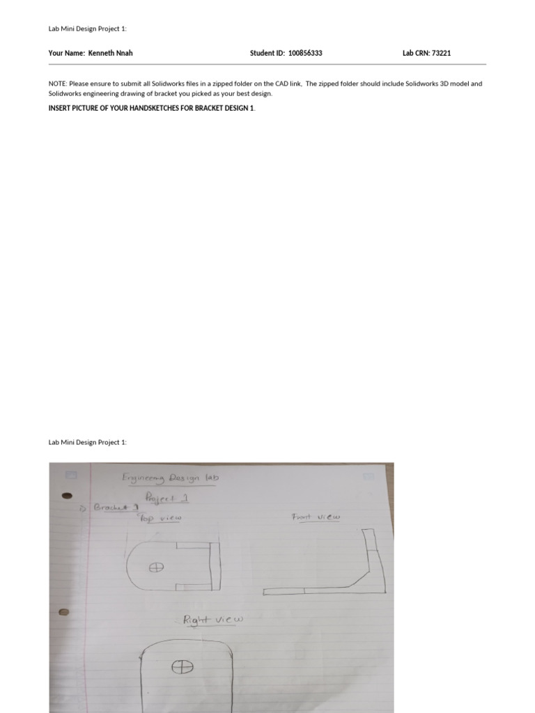 Engineering Design Submission | PDF