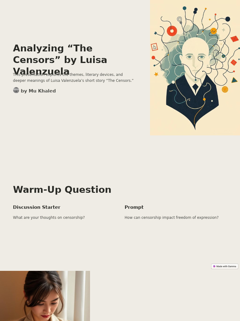 Analyzing the Censors by Luisa Valenzuela | PDF | Censorship