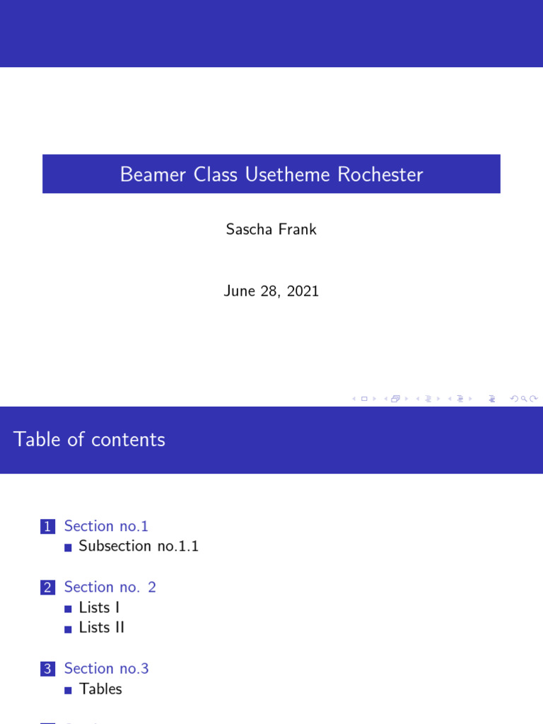 Beamertemplate Pdf Te X