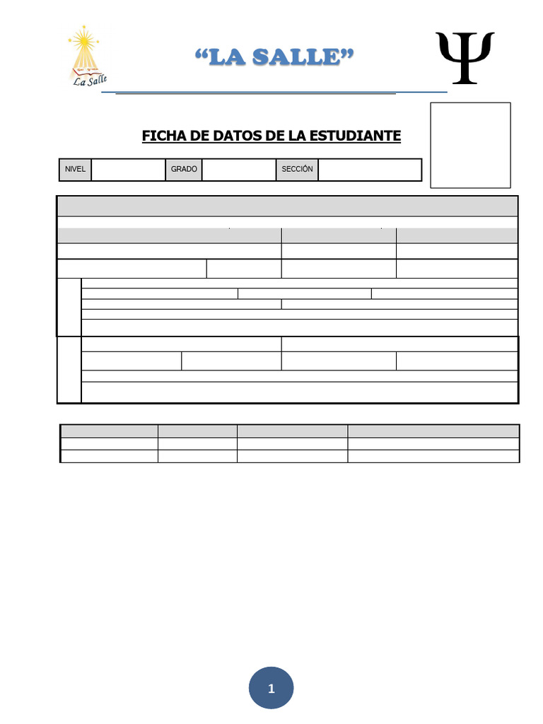 Ficha Final | PDF | Documento de identidad