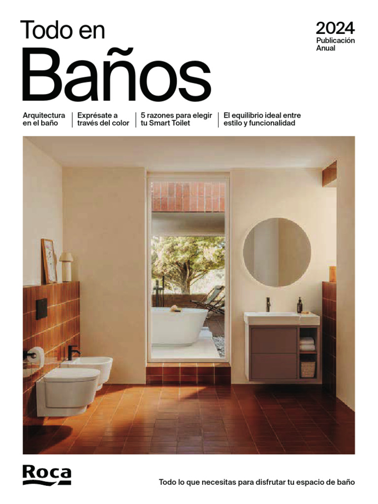 Todo en Banos 2024 Roca | PDF | Ducha | Baño