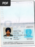 Passport Front Page | PDF