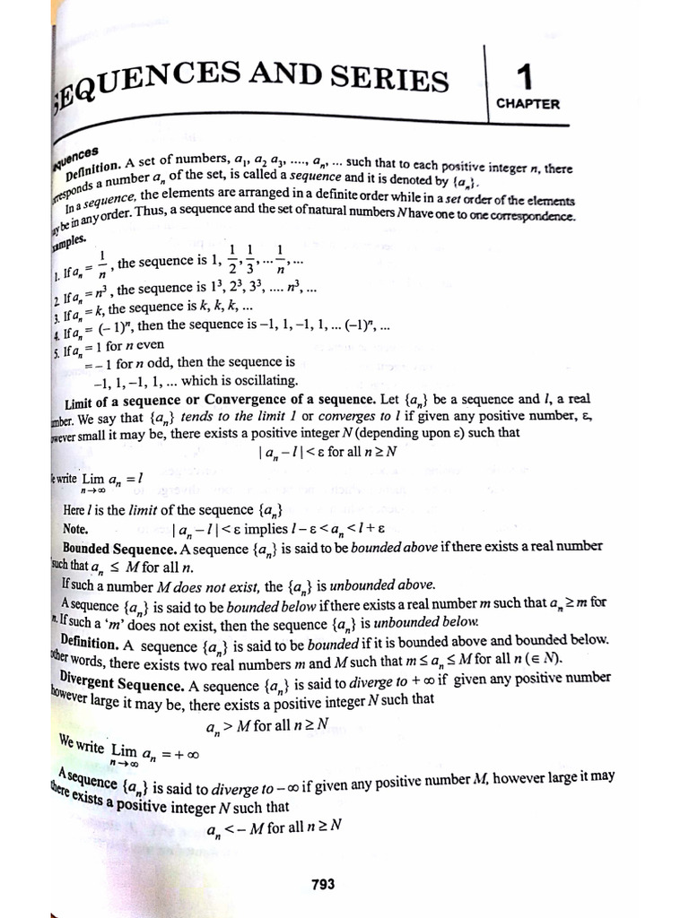 Sequence and Series | PDF