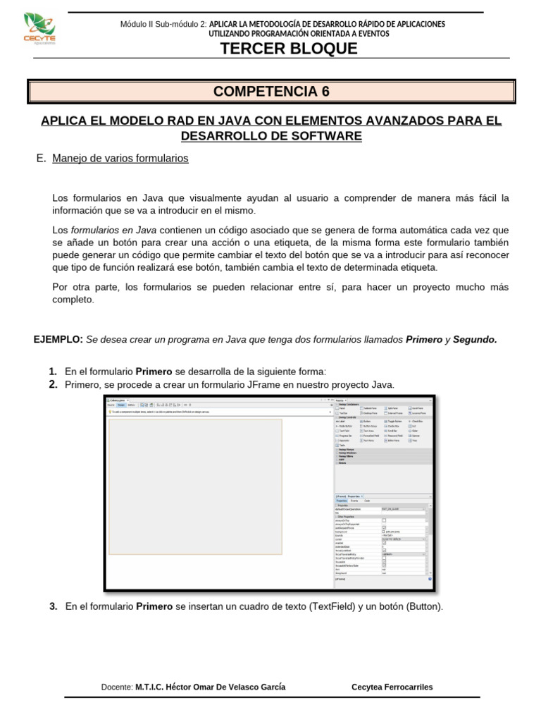 Formularios y Sonidos en Java | PDF | Java (lenguaje de programación ...