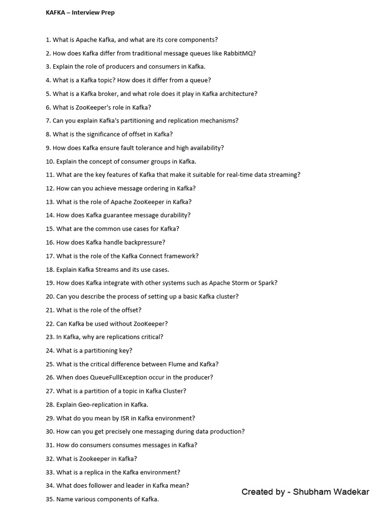 Kafka 1 | PDF | Computer Architecture | Information Technology