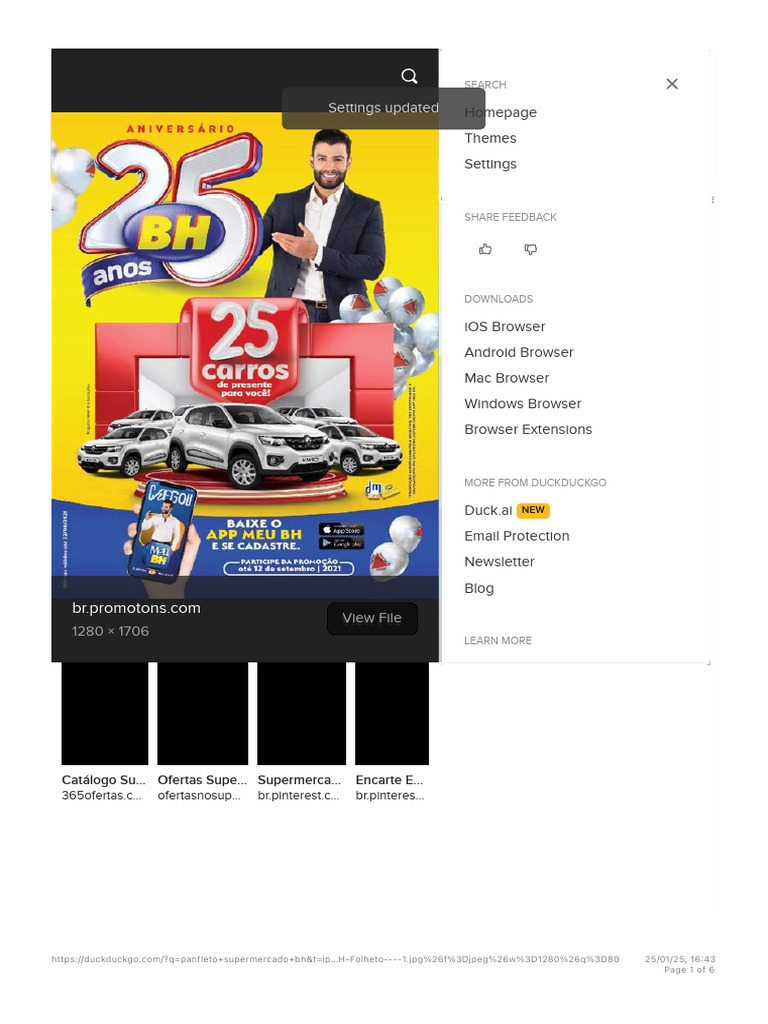 Panfleto Supermercado BH at DuckDuckGo 2 | PDF