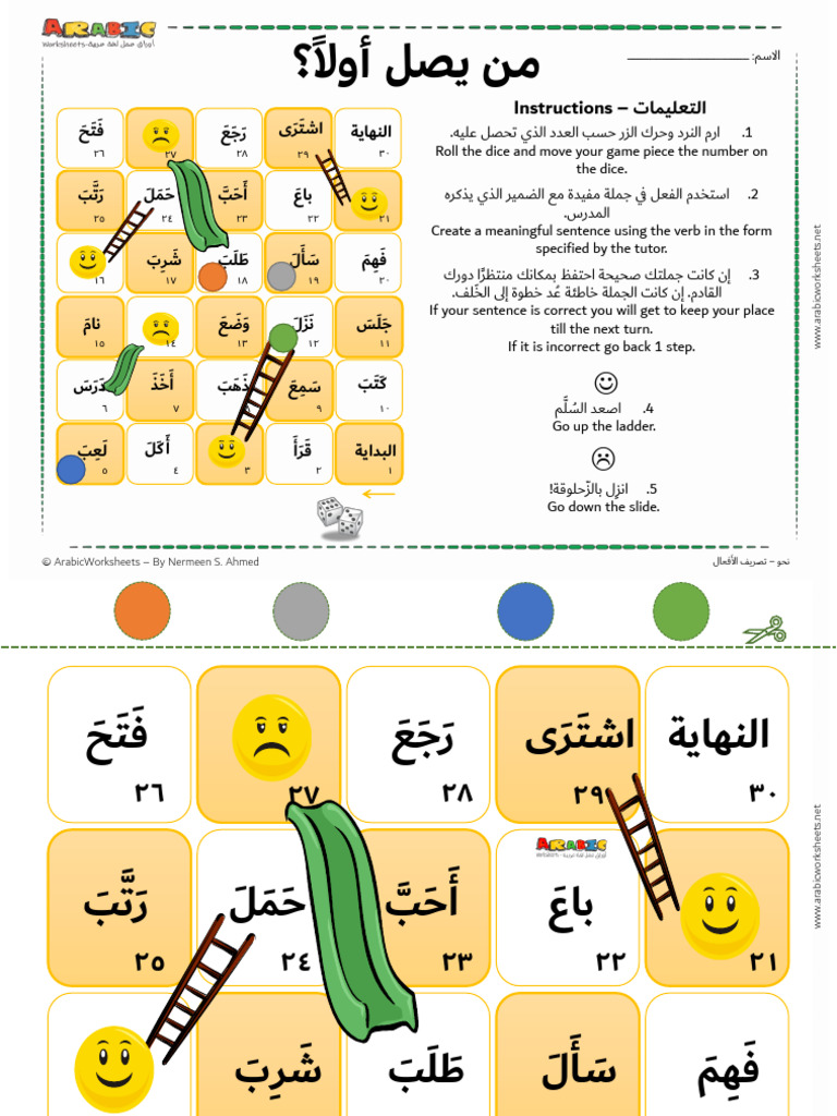 GR Slide Ladder Verbs | PDF