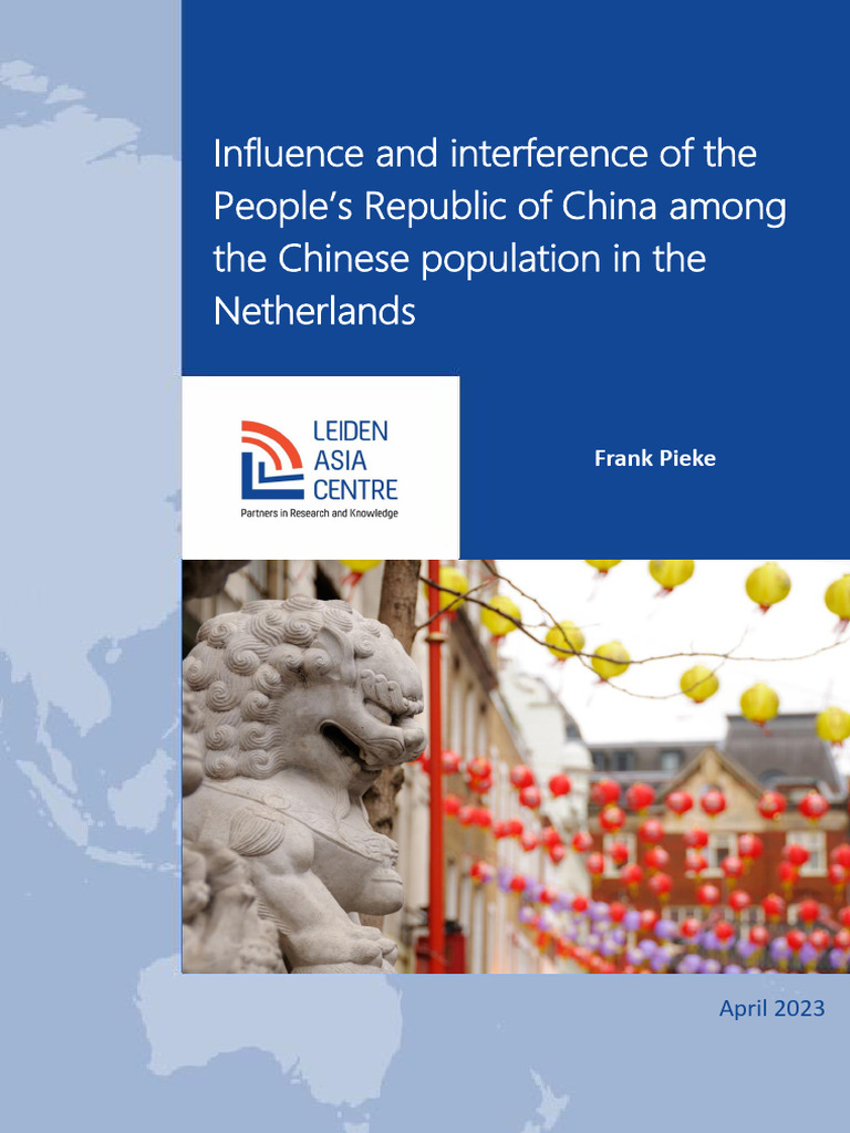 Chinese Influence in the Netherlands | PDF | China | World Politics