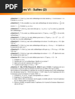 Suites Géométriques Exercices Corrigés | PDF | Séquence | Somme ...