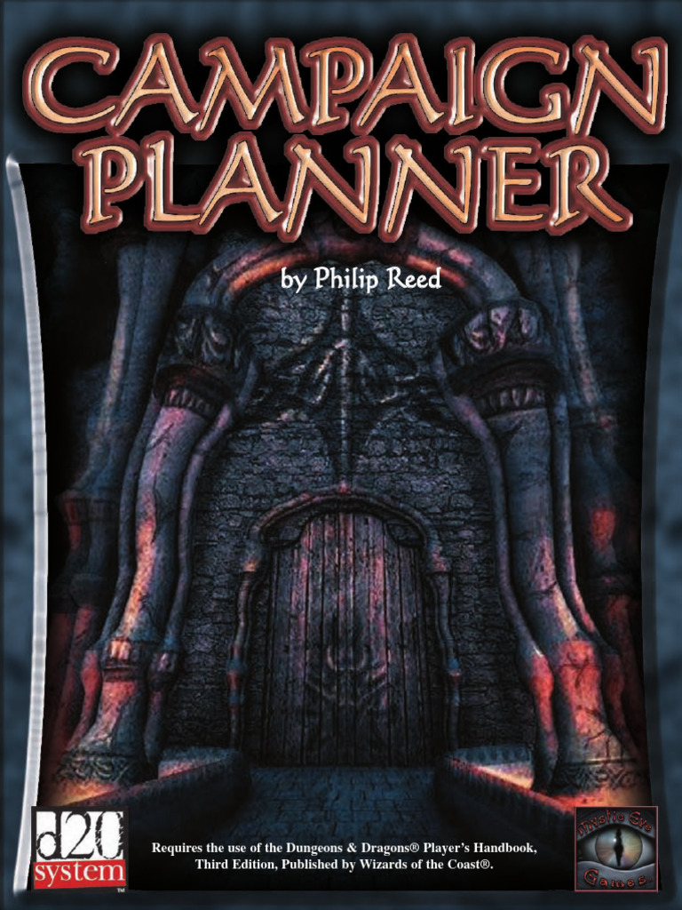 Campaign Planner. Collection | PDF | Wizards Of The Coast | Dungeons ...