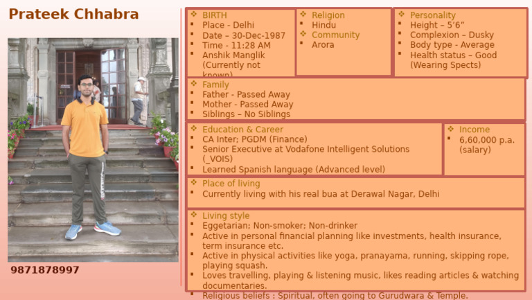 Prateek Matrimonio | PDF