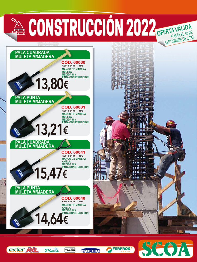 SCOA Folleto Construccion 2022 (Web) | PDF | Herramientas agrícolas
