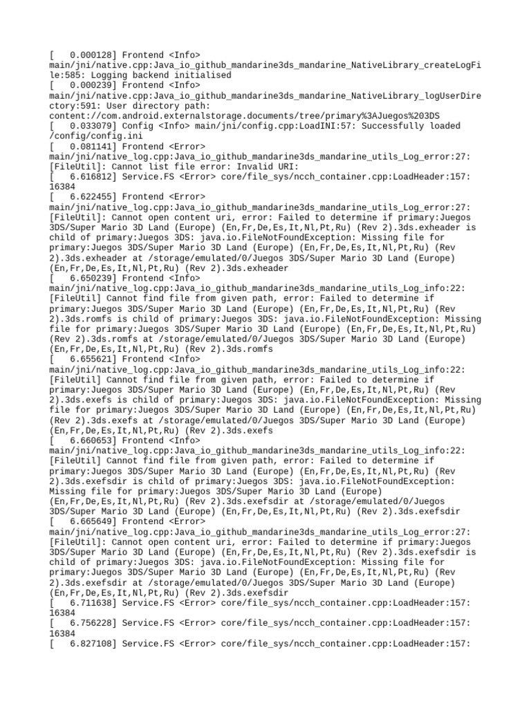 Mandarine Log - Txt.old | PDF | Computer Architecture | Computing