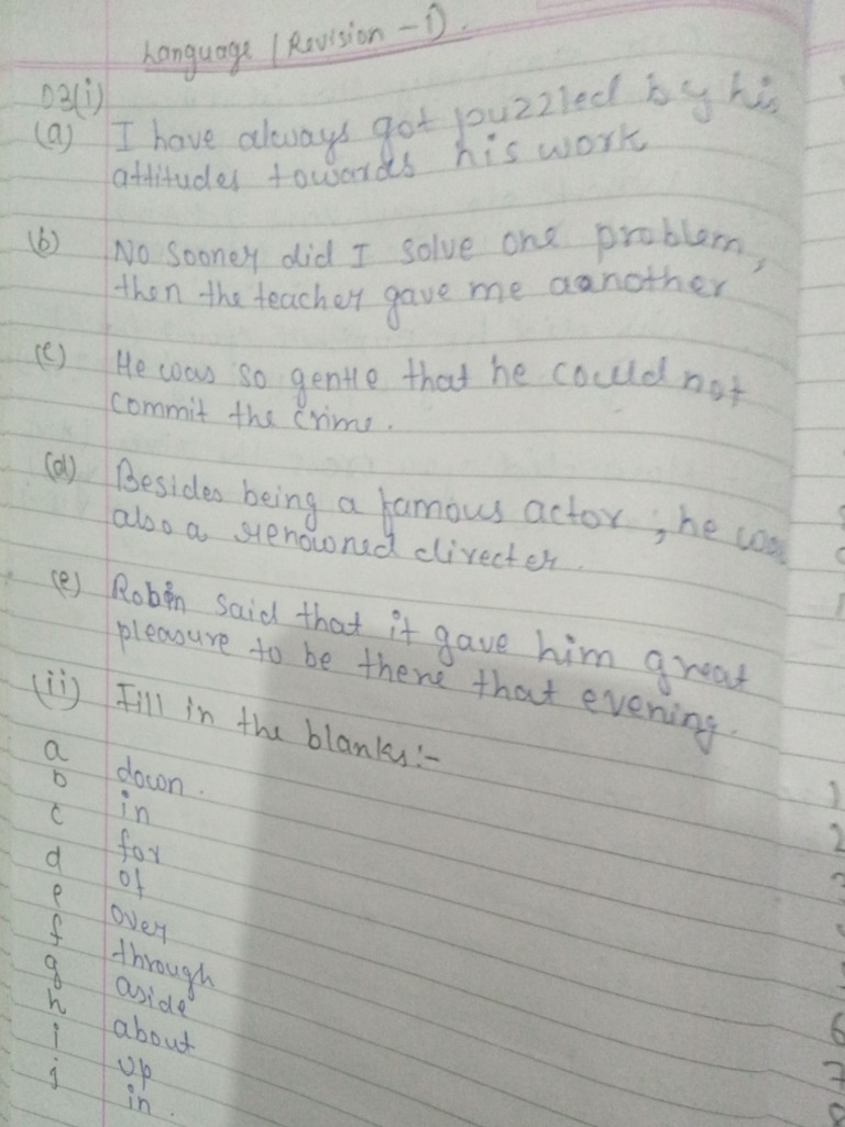 English Language Revision | PDF