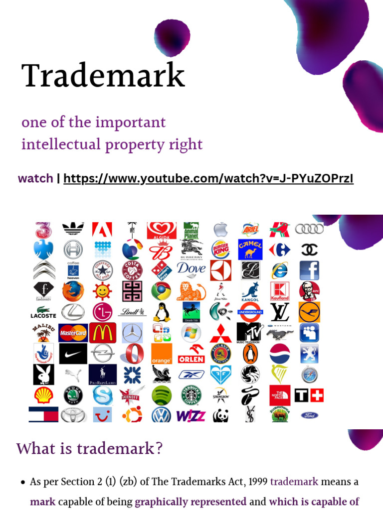 EFB508 IPR - Trademarks - MS2024 | PDF | Trademark | Business Law