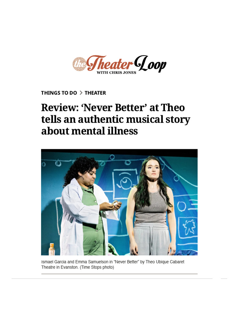 Review - Never Better - Theo | PDF