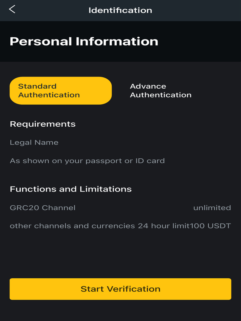 Authentication Requirements Guide | PDF