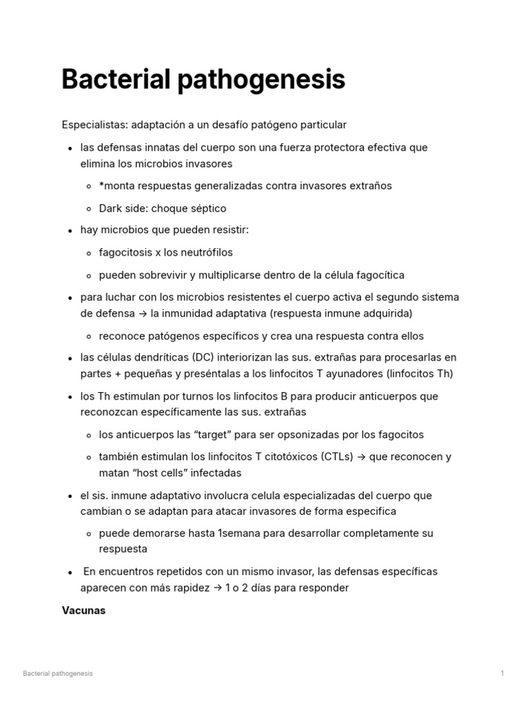 Bacterial pathogenesis (cap.4) | PDF | Sistema inmune | Anticuerpo
