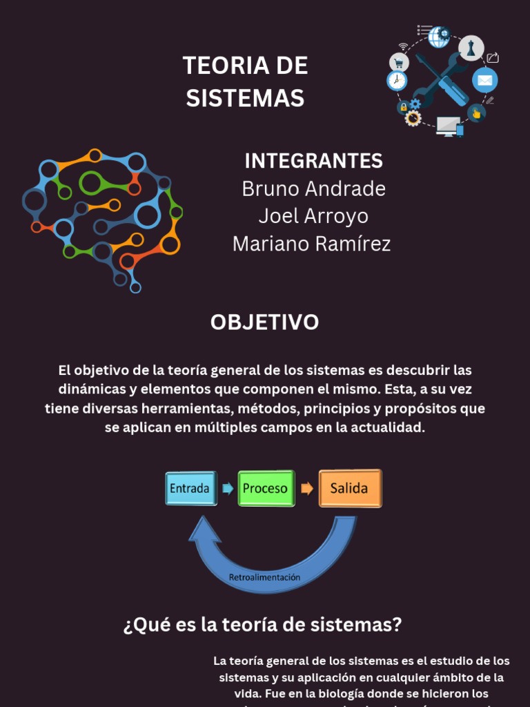 Teoría de Sistemas | PDF