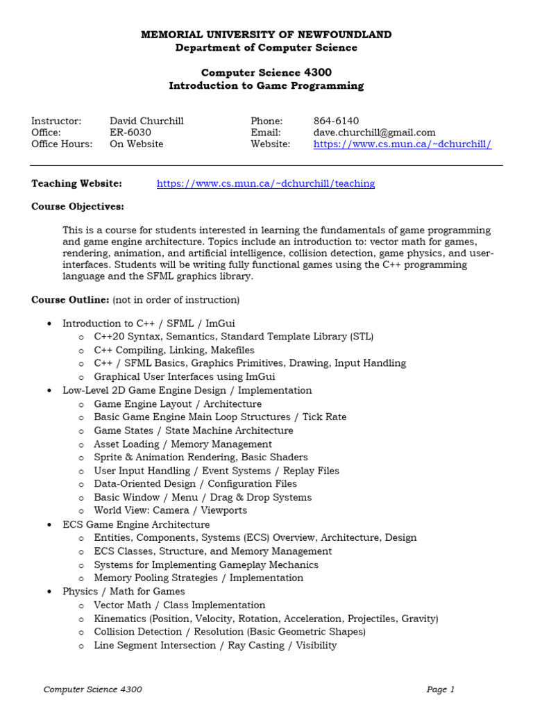 C++ Game Animation Programming Course | PDF | C++ | 2 D Computer Graphics