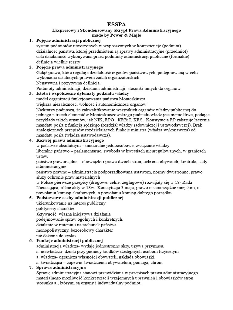 (PA) Skrypt NR 1 | PDF