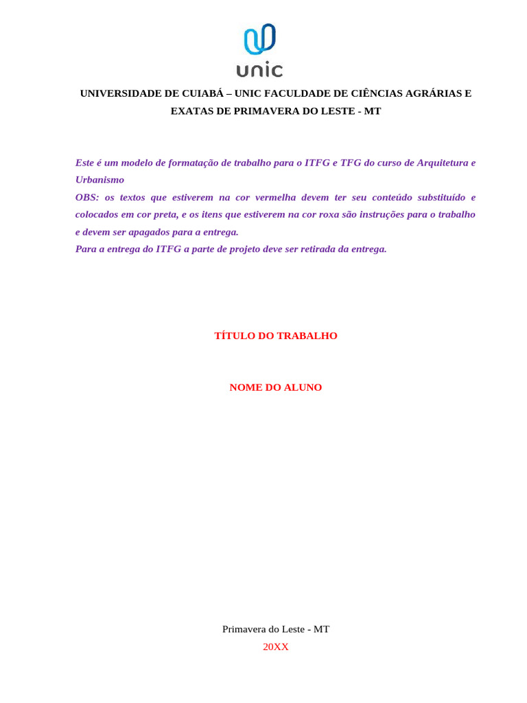 Modelo de Tfg-r00 | PDF | Abstract (resumo) | Science