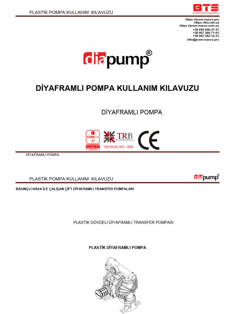 DiaPump Manual DP11 | PDF