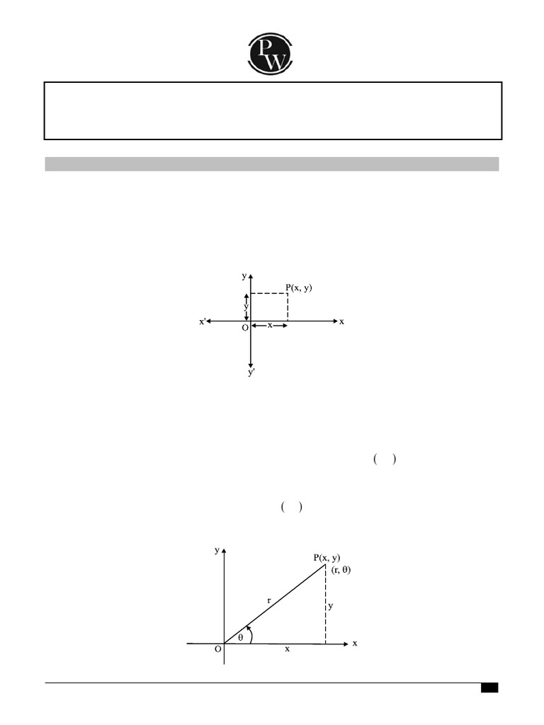 Co Ordinate Geometry | PDF | Analytic Geometry | Circle