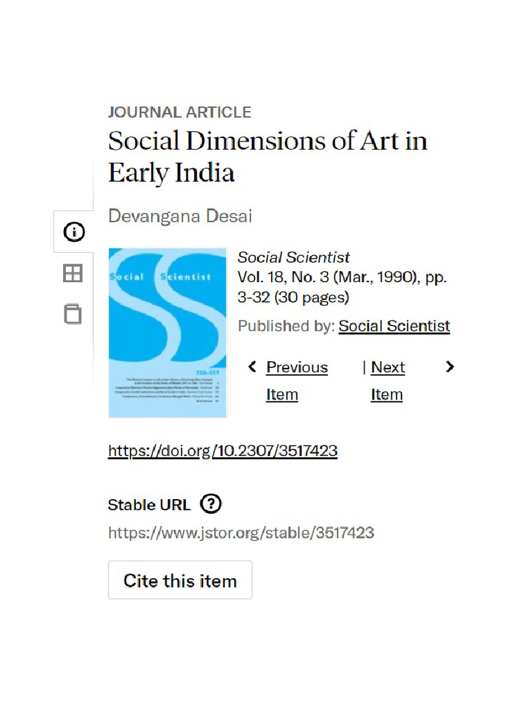 Social Dimensions | PDF