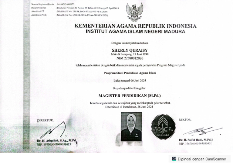 Ijazah S2 | PDF