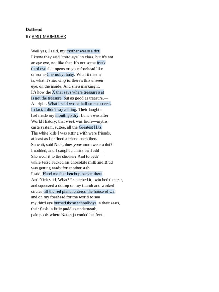 Exploring Identity and Desire in Poetry | PDF