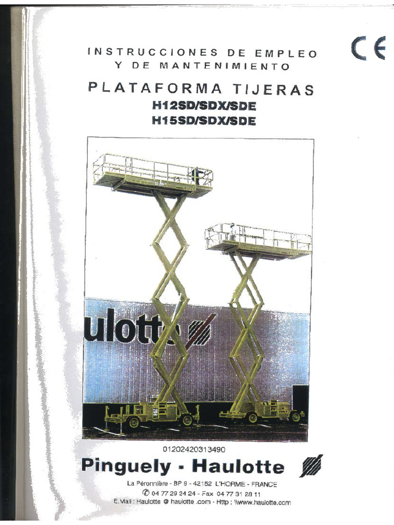 Haulotte H12 SDX | PDF