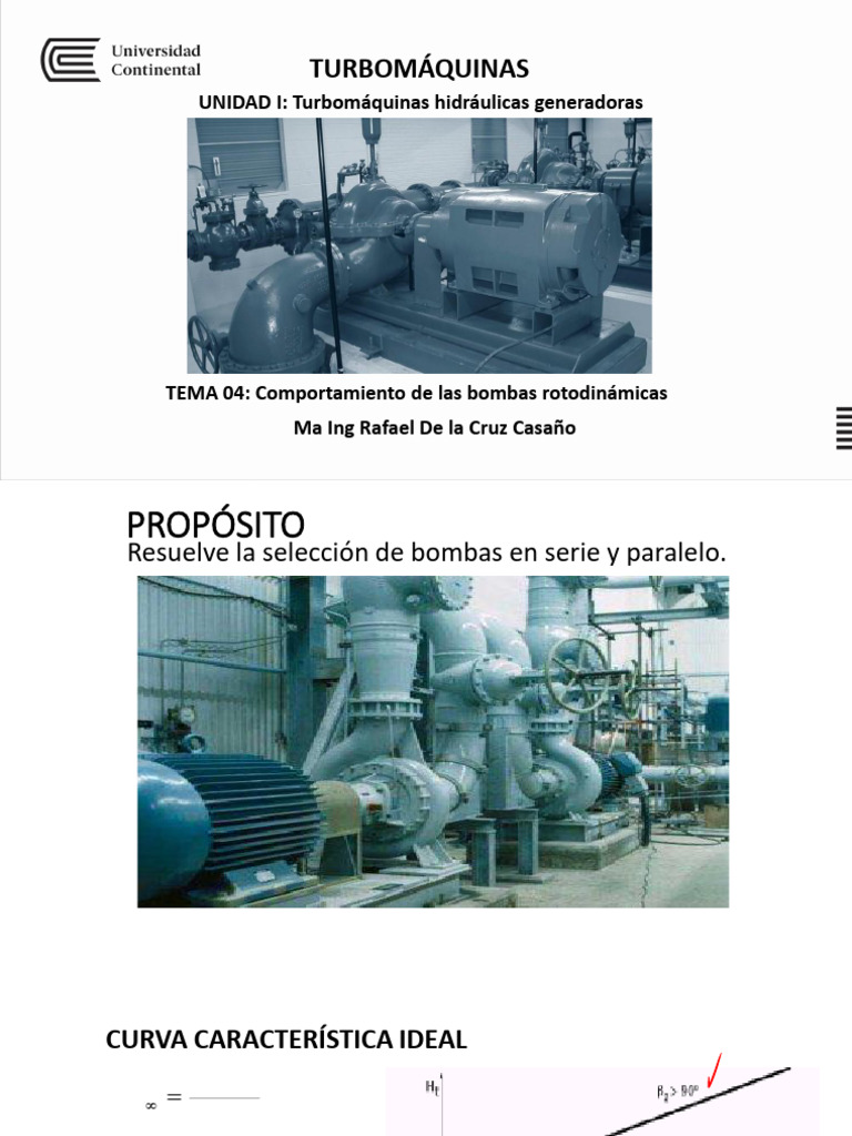 TEMA 04. TURB Curvas caracteristicas de Bombas rotodinámicas 2020 20 ...