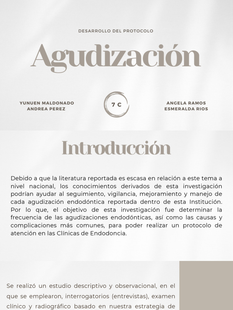 Presentación Protocolo Final | PDF | Medicina CLINICA | Especialidades Medicas