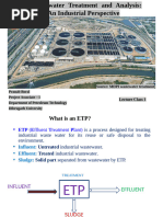 ETP Overview and Design Principles | PDF | Water Treatment | Sewage ...