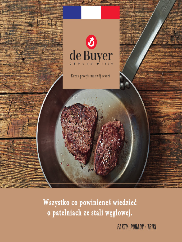 Broszura Patelnie Stalowe de Duyer PL 1 | PDF