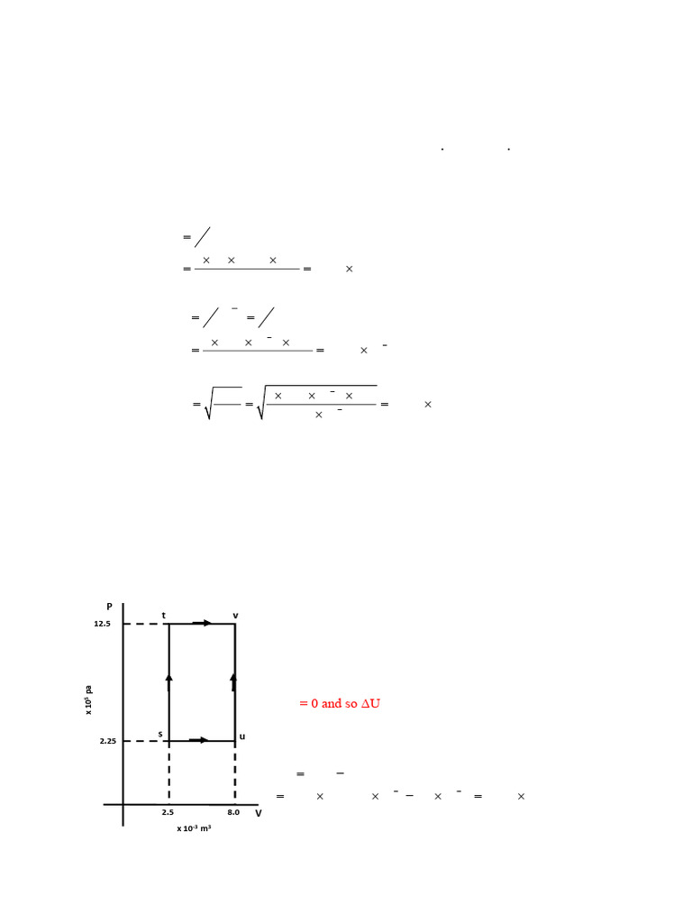 SPH 302 - 2024 - CAT - Marking Scheme | PDF | Gases | Physical Sciences