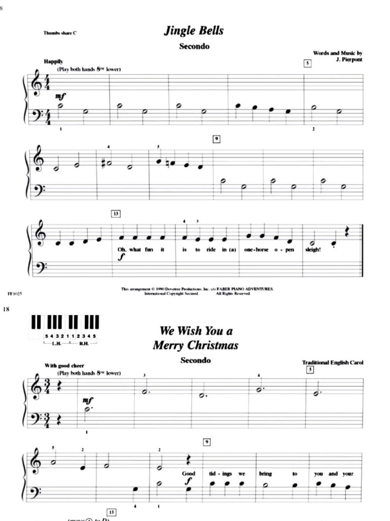 Jingle Bells and Christmas Carols | PDF