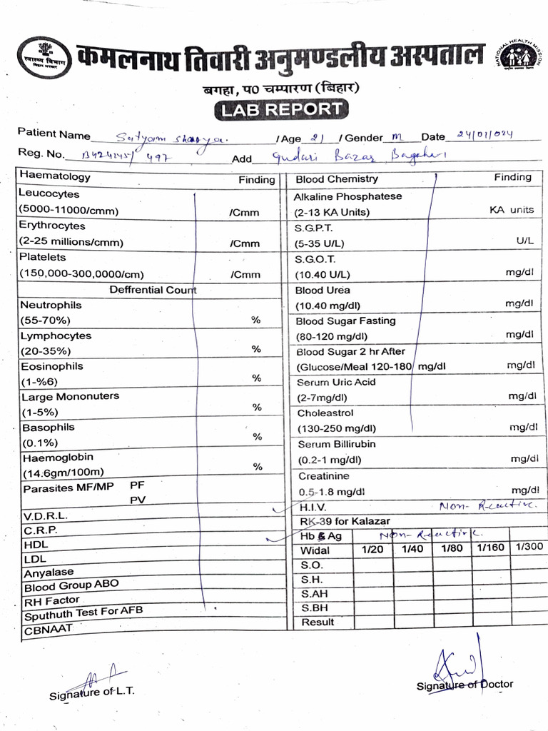 Medical Reports | PDF