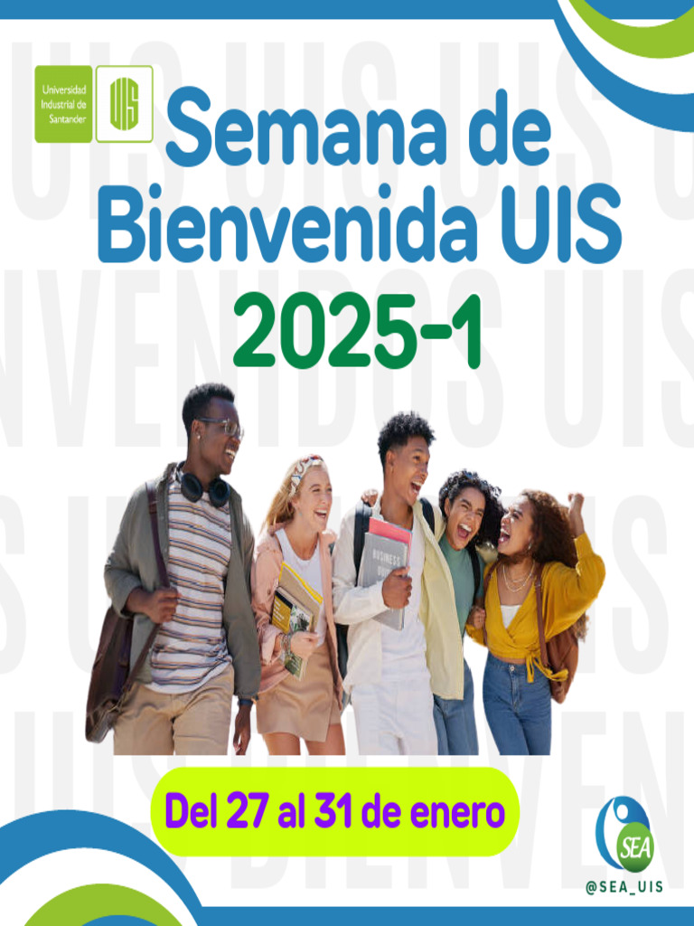 Semana Bienvenida UIS 2025: Actividades y Horarios | PDF